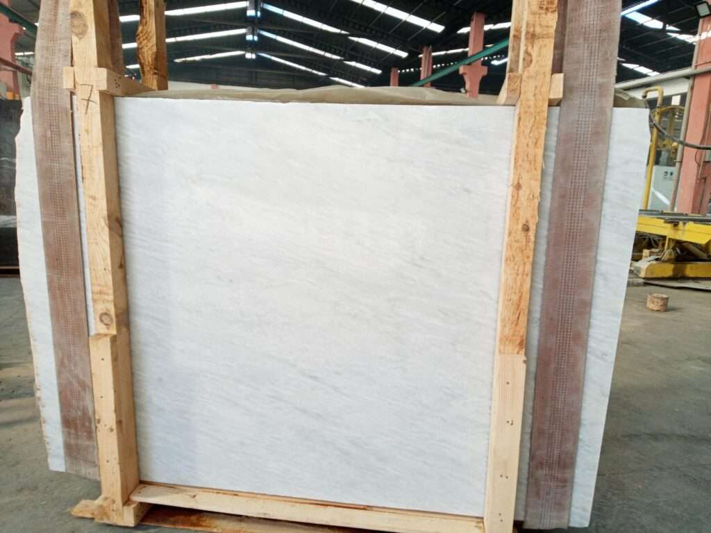 Snow White Marble Slabs Polished & Honed - Kar Art Marble