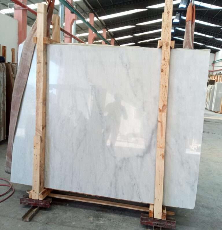 Snow White Marble Slabs Polished & Honed - Kar Art Marble