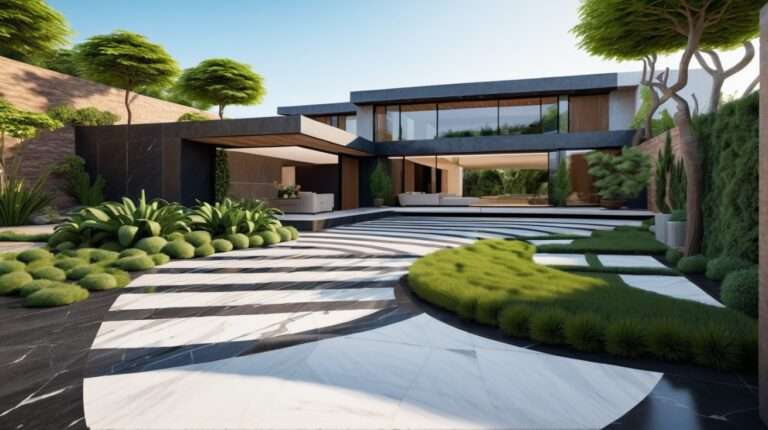 Outdoor Marble Pathway | Natural Stone Models And Prices