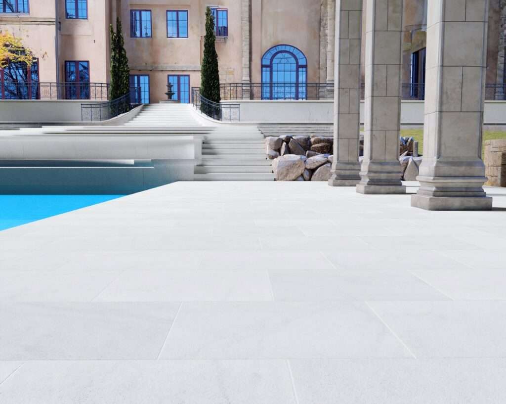 Marble Pool Coping - Ibiza White Models And Prices
